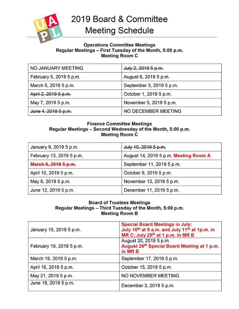 Board of Trustees - Upper Arlington Public Library