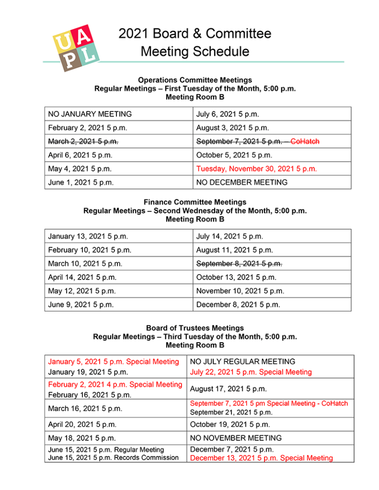 Board of Trustees - Upper Arlington Public Library
