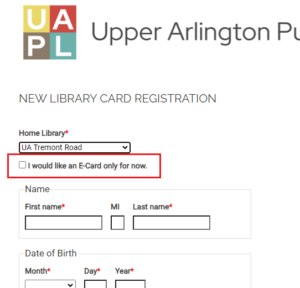 Homepage - Upper Arlington Public Library